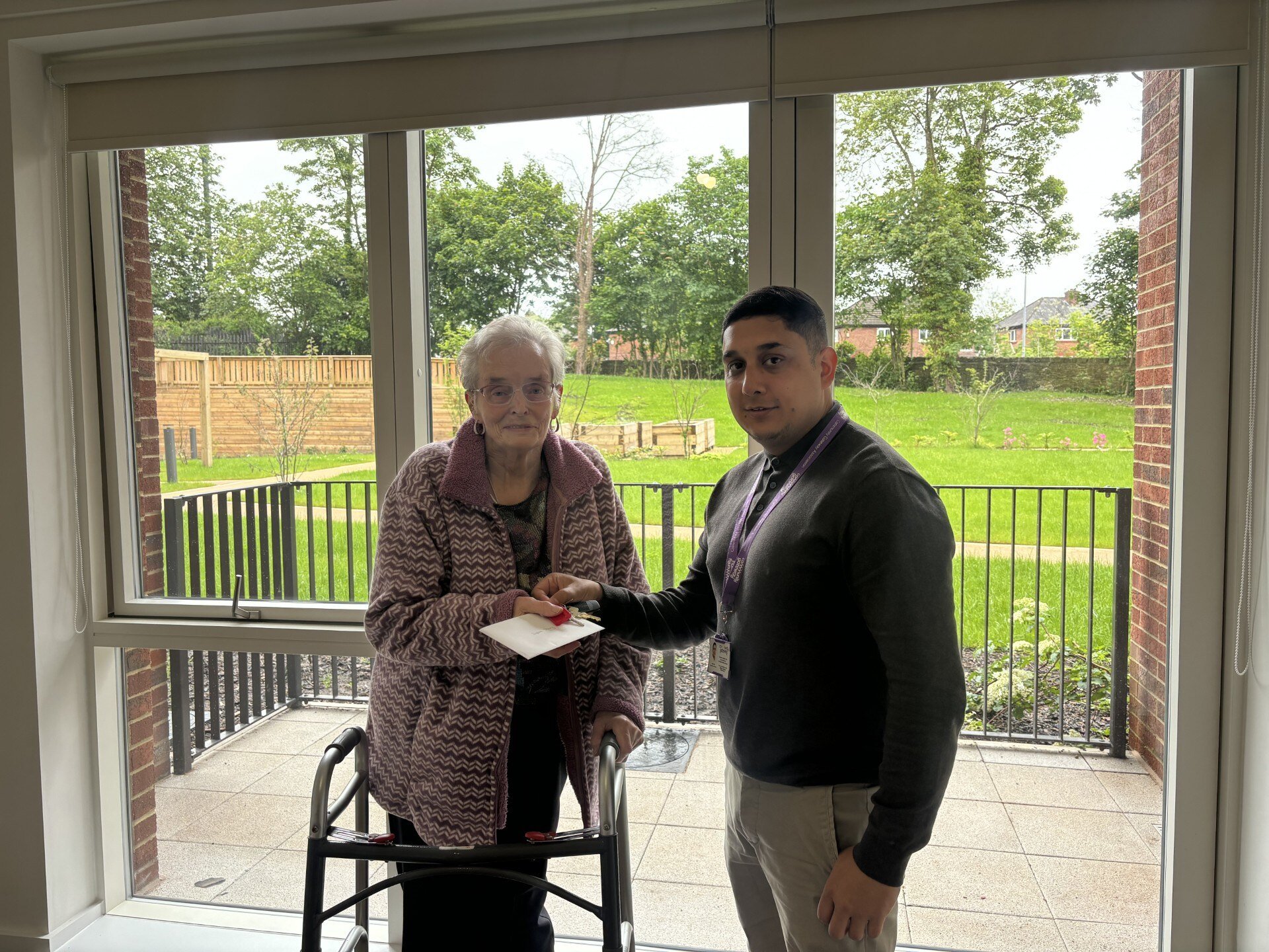 Community Gateway’s new extra-care scheme welcomes its first resident